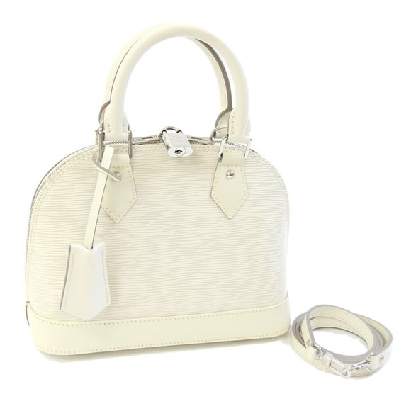 Louis Vuitton | Bags | Louis Vuitton White Alma Bag | Poshmark